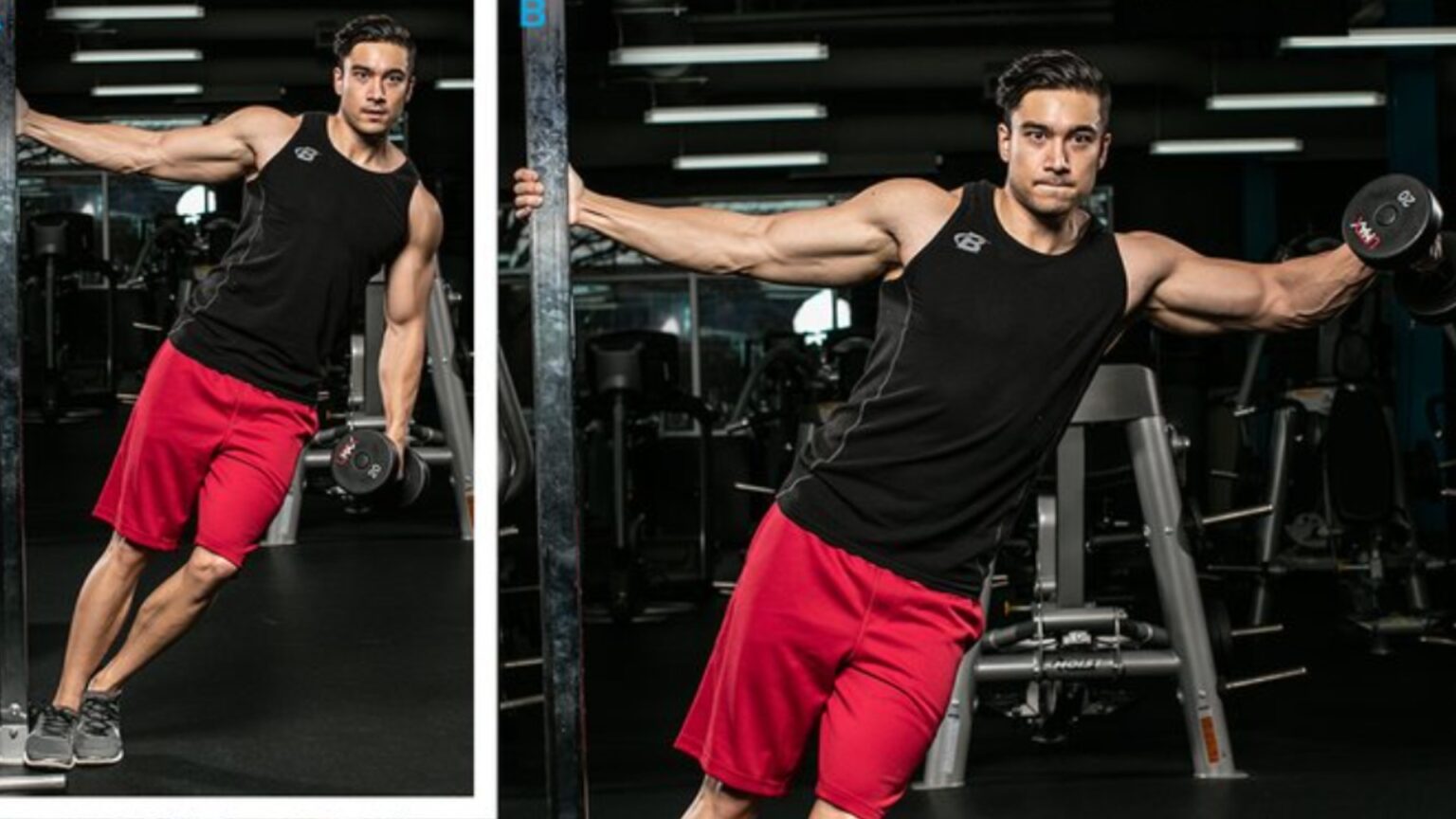 Master Single-Arm Lateral Raises (Cable & Dumbbell)