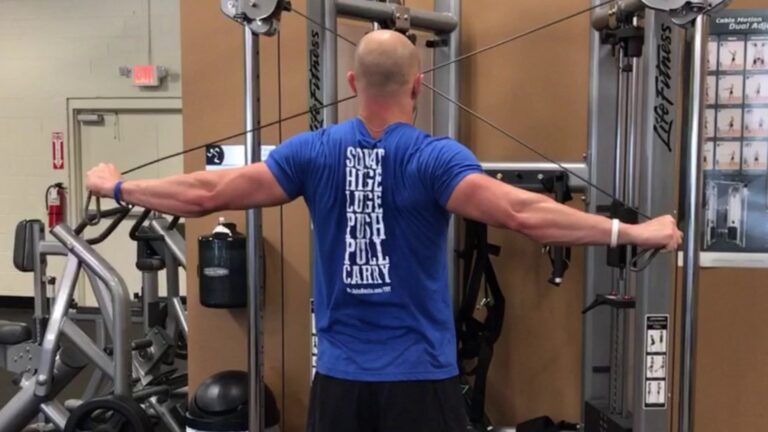 Reverse Cable Fly: How To Do and Muscles Worked