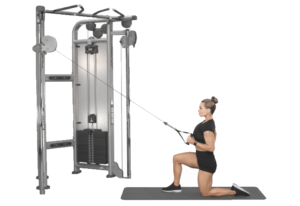 One-Arm Cable Row: Seated, Standing and Kneeling