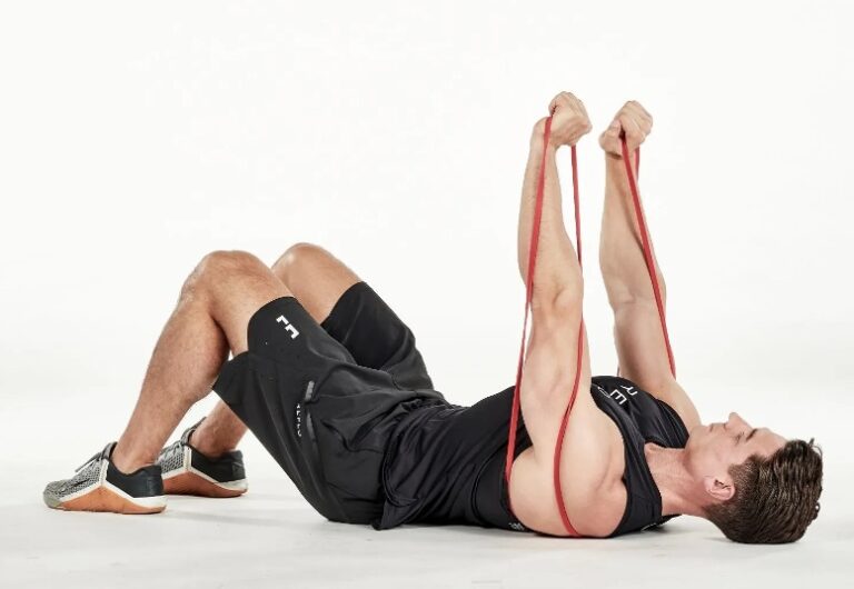 10 Best Resistance Band Chest Exercises (With Workout Routines) 10 Best Resistance Band Chest Exercises (With Workout Routines)