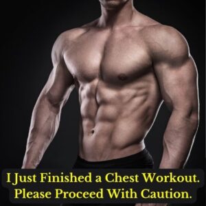 150+ Chest Workout Captions for Instagram