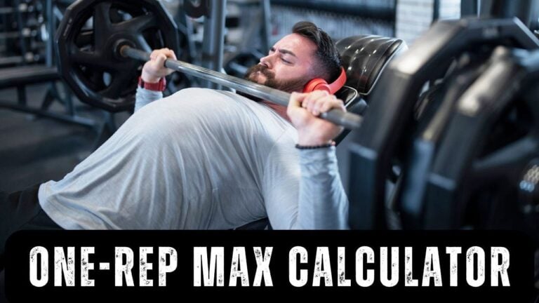 One-Rep Max Calculator For Bench Press, Squat & Deadlift