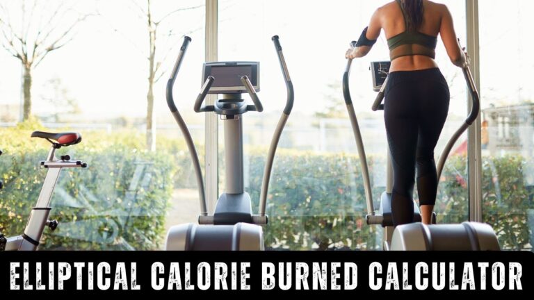 Elliptical Calories Burned Calculator