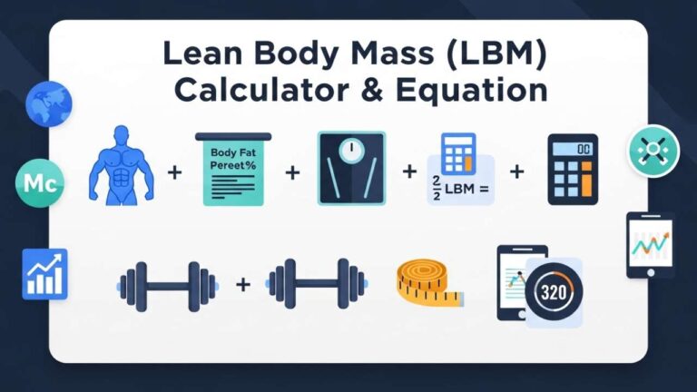 Lean Body Mass (LBM) Calculator & Equation