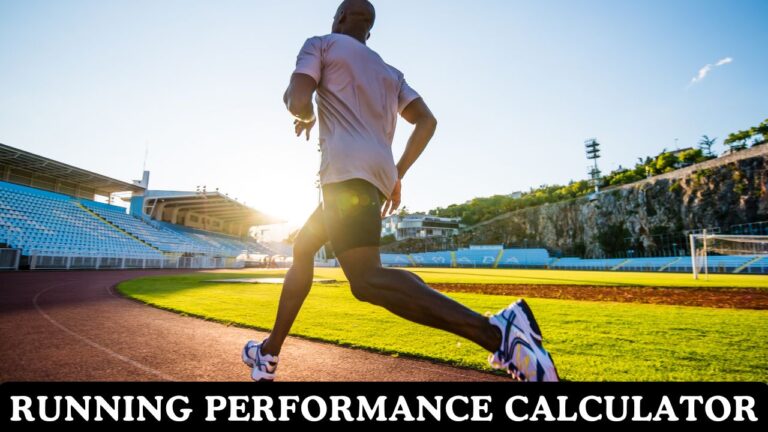 Running Performance Calculator