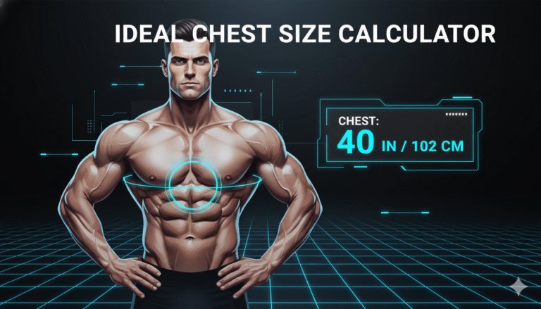 Ideal Chest Size Calculator (Standard & Chart)